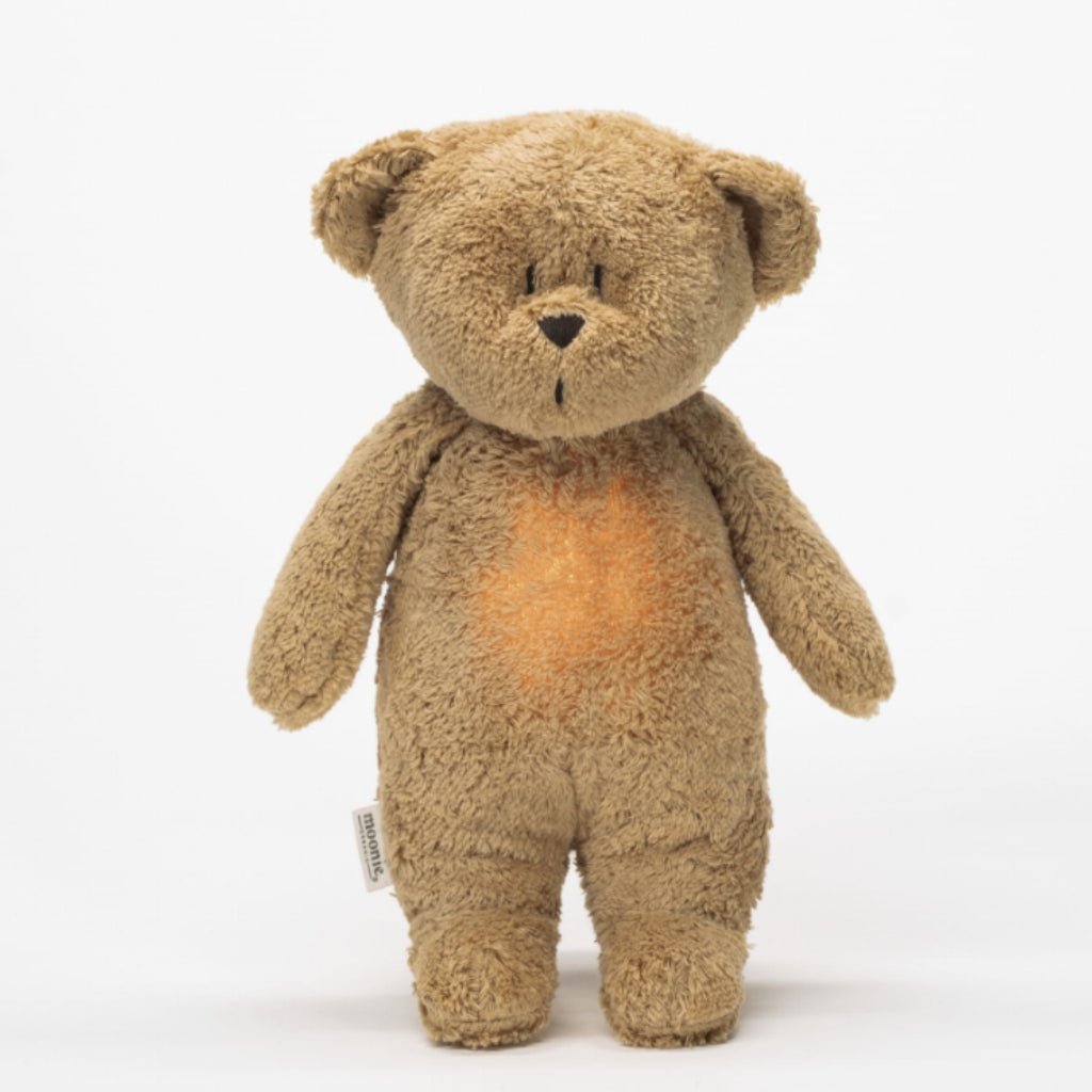 Moonie Organic Humming Bear 2.0 - Cappuccino – UrbanBaby shop