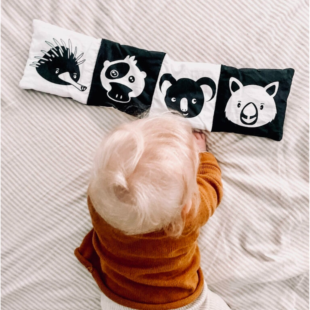 In the Bush Baby First Soft Book – UrbanBaby shop