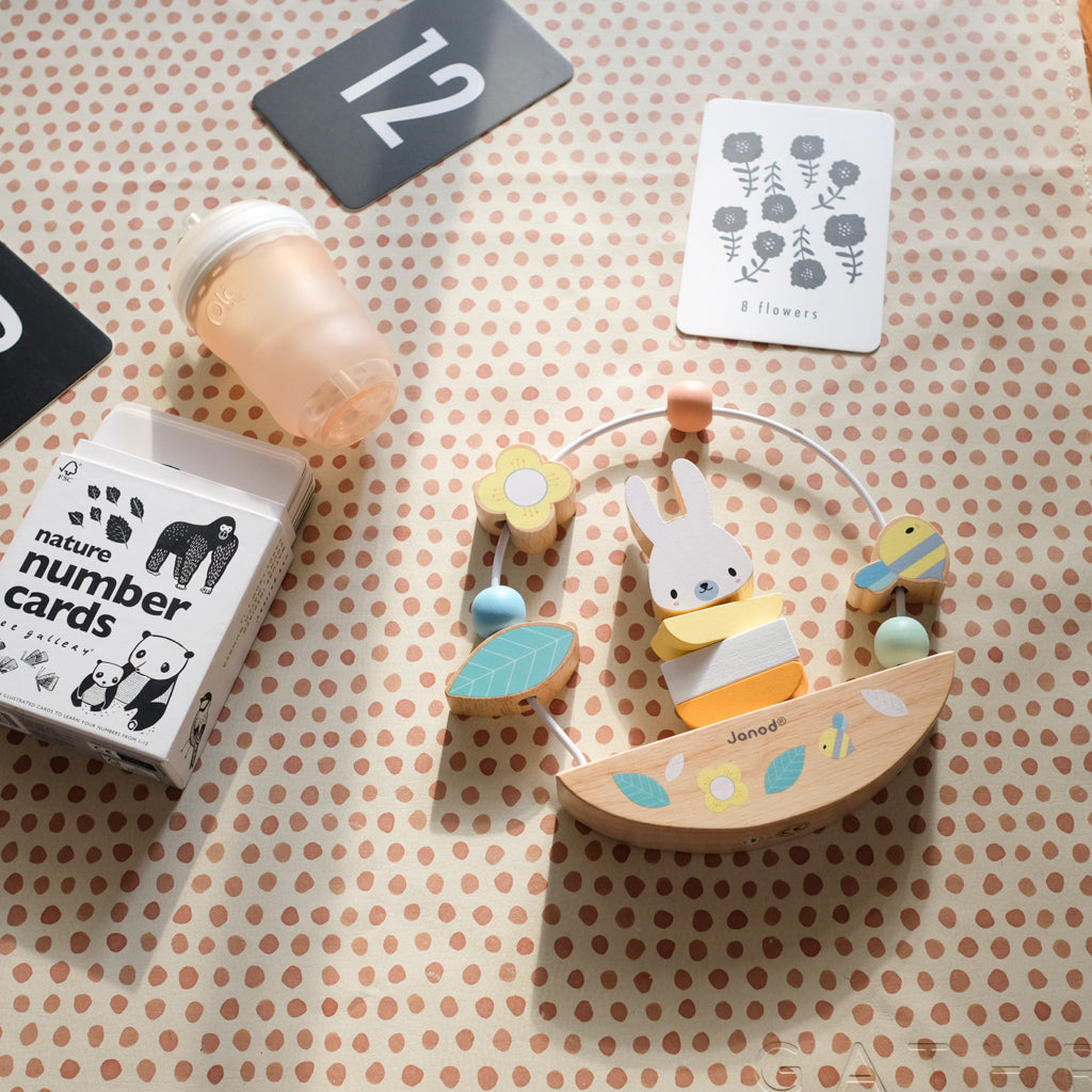 Janod Pure Rabbit Bead Maze Rocker – UrbanBaby shop